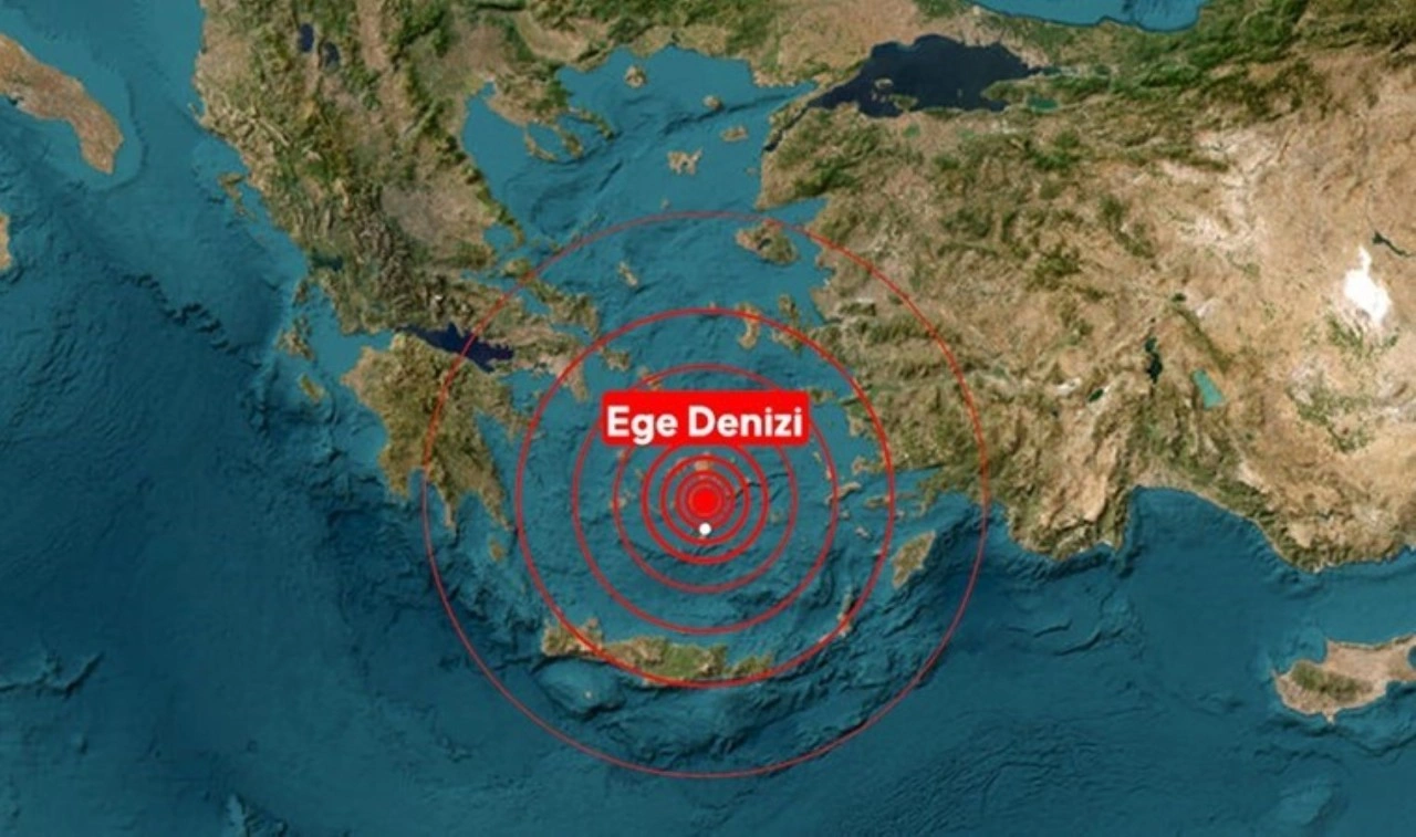 Son dakika deprem... AFAD duyurdu! Ege Denizi'nde korkutan deprem: İzmir'den de hissedildi ...